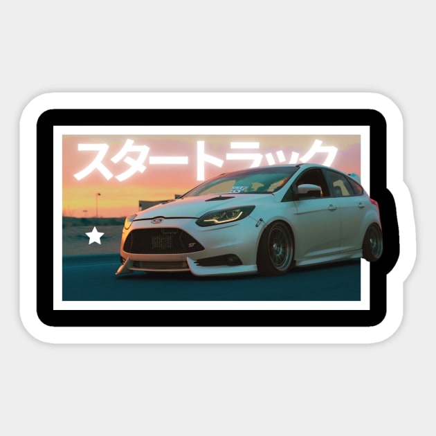 Ford Focus St - Stance - Sticker | TeePublic