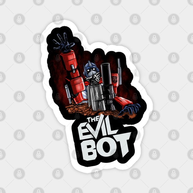 The Evil Bot - Transformers - Magnet | TeePublic