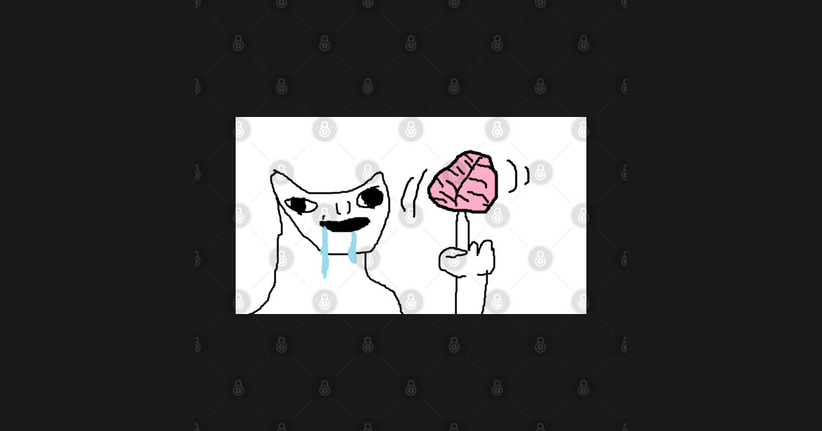 Meme Dumb Face - Meme Sticker - T-Shirt | TeePublic