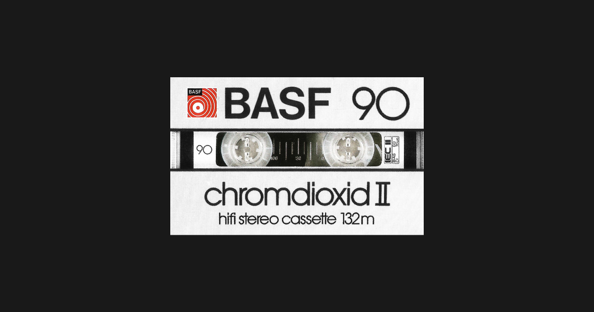 BASF 90 Chromdioxid II - Tape - T-Shirt | TeePublic