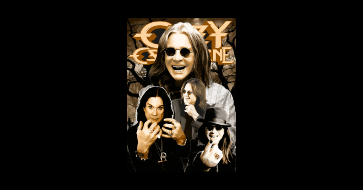 Ozzy Osbourne- style vintage - Osbourne - Sticker | TeePublic