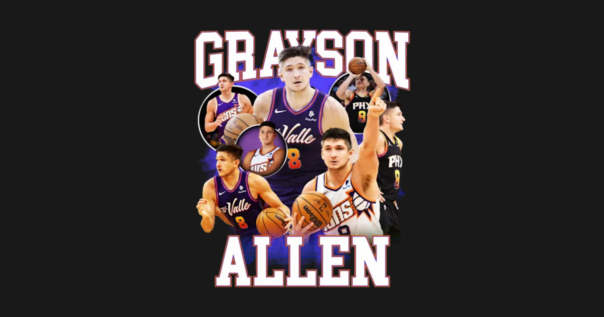 Grayson Allen Phoenix Retro Bootleg Retro Bootleg - Grayson Allen - T-Shirt | TeePublic