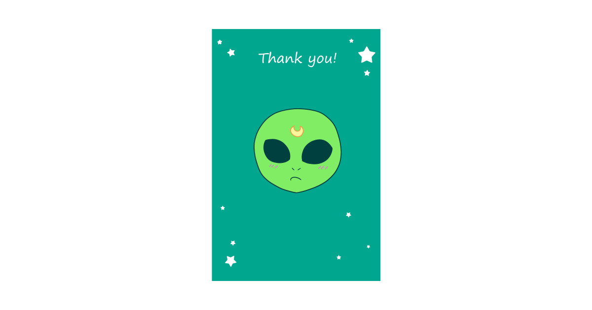 Thank You - Alien Face - Alien - Tapestry | TeePublic