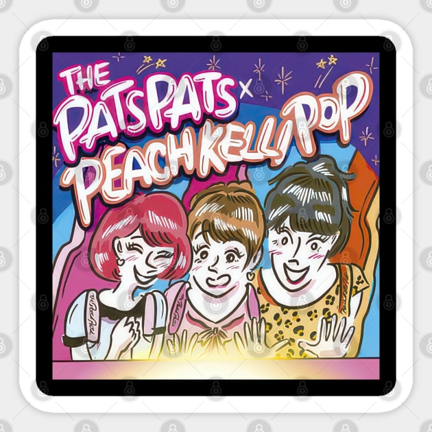 Peach Kelli Pop Album Cover - Peach Kelli Pop - Sticker | TeePublic