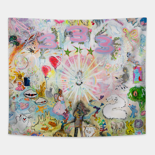 333 Bladee Album Cover Tapestry, 59% OFF | www.elevate.in