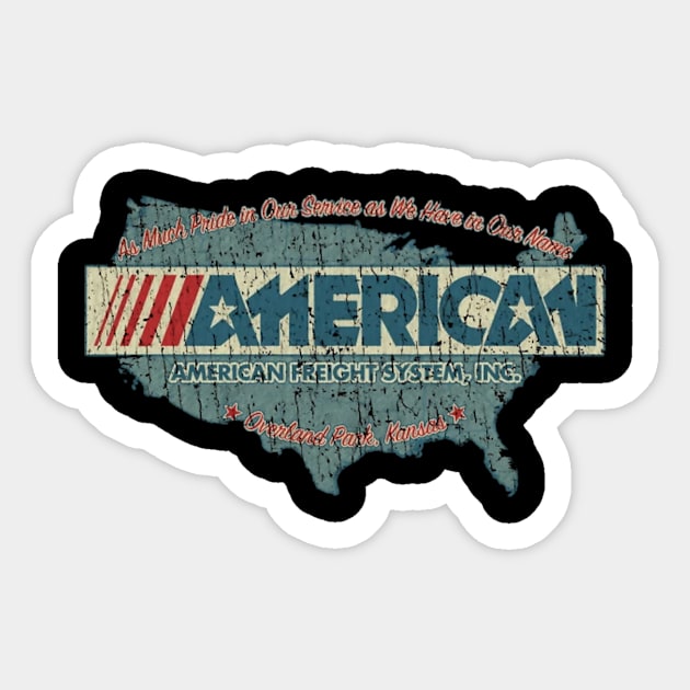 American Freight System 1966 - Trucker - Sticker | TeePublic