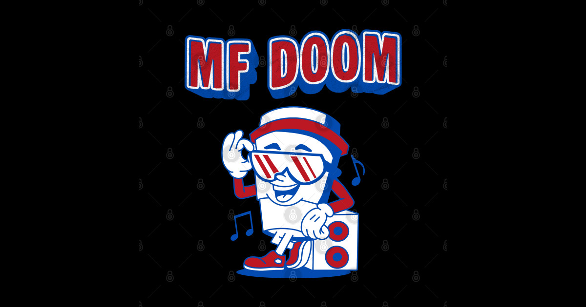 MF Doom Funny Cartoon - Mf Doom Fun - Posters and Art Prints | TeePublic