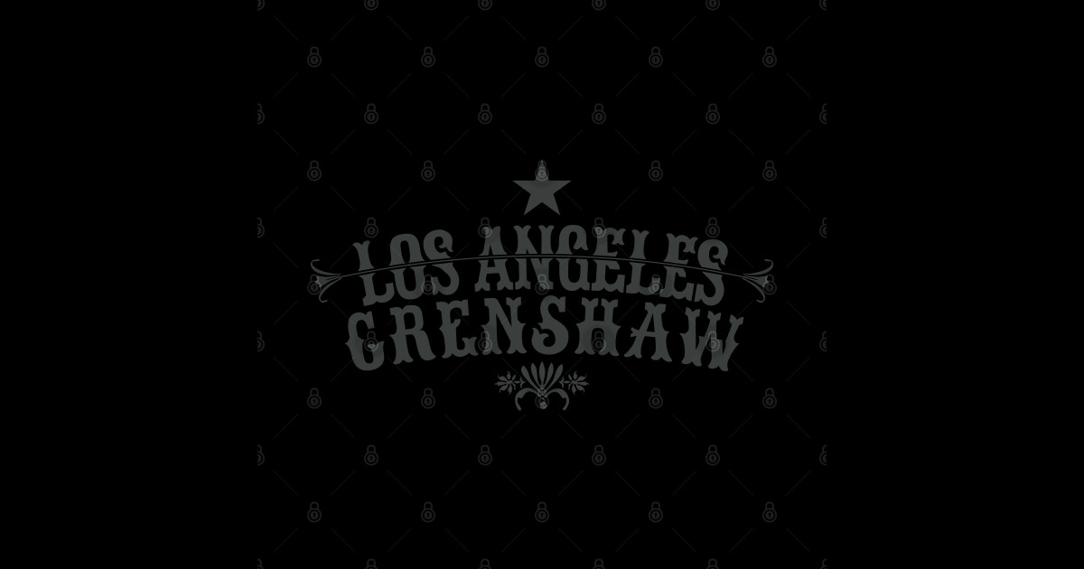 Los Angeles Crenshaw - Crenshaw LA - L.A. Crenshaw Logo - Los Angeles ...