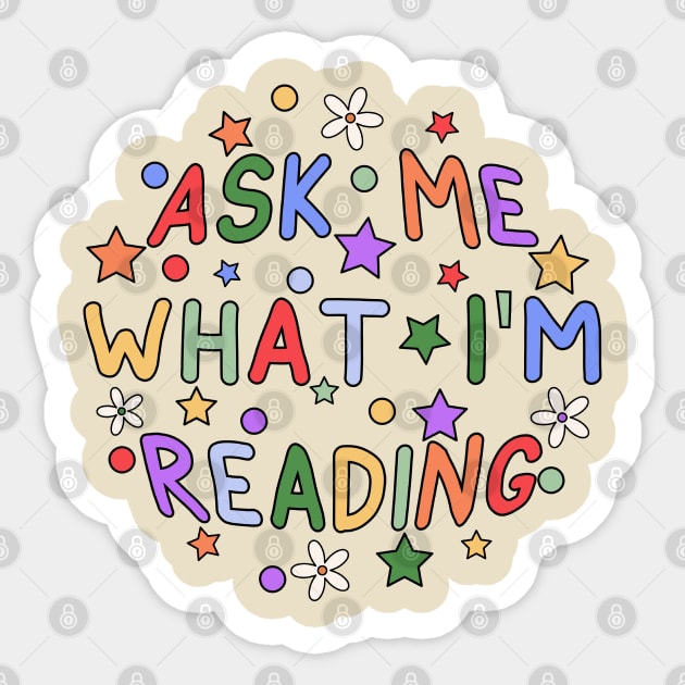 Ask Me What I'm Reading - Gift for Reading lovers - Reading Lovers Gift ...