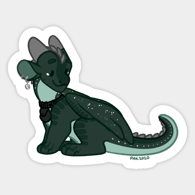 Moonwatcher - Wings Of Fire - Sticker | TeePublic