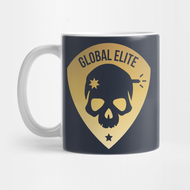 Global Elite Badge - Counter-Strike:Global Offensive - Csgo - Mug ...