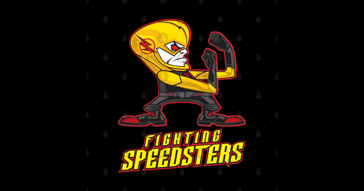 Fighting SPEEDSTERS- Reverse - Bad - Sticker | TeePublic