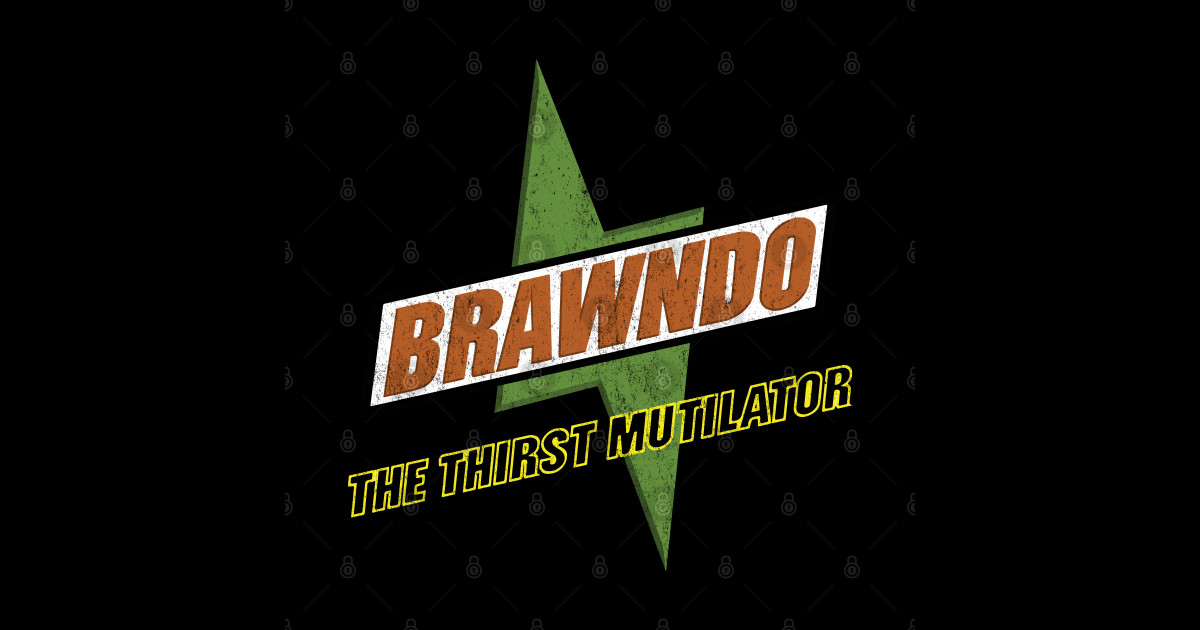Brawndo - The Thirst Mutilator - vintage logo - Brawndo - Sticker ...