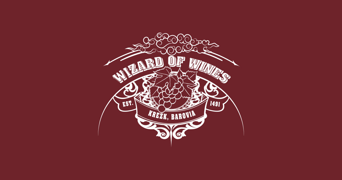 Wizard of Wines - Dnd - T-Shirt | TeePublic