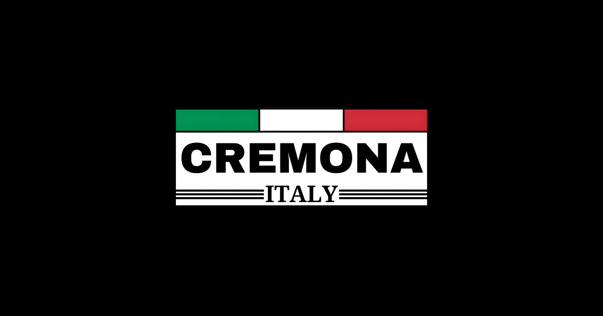 Cremona Italian Flag - Made In Cremona - Sticker | TeePublic