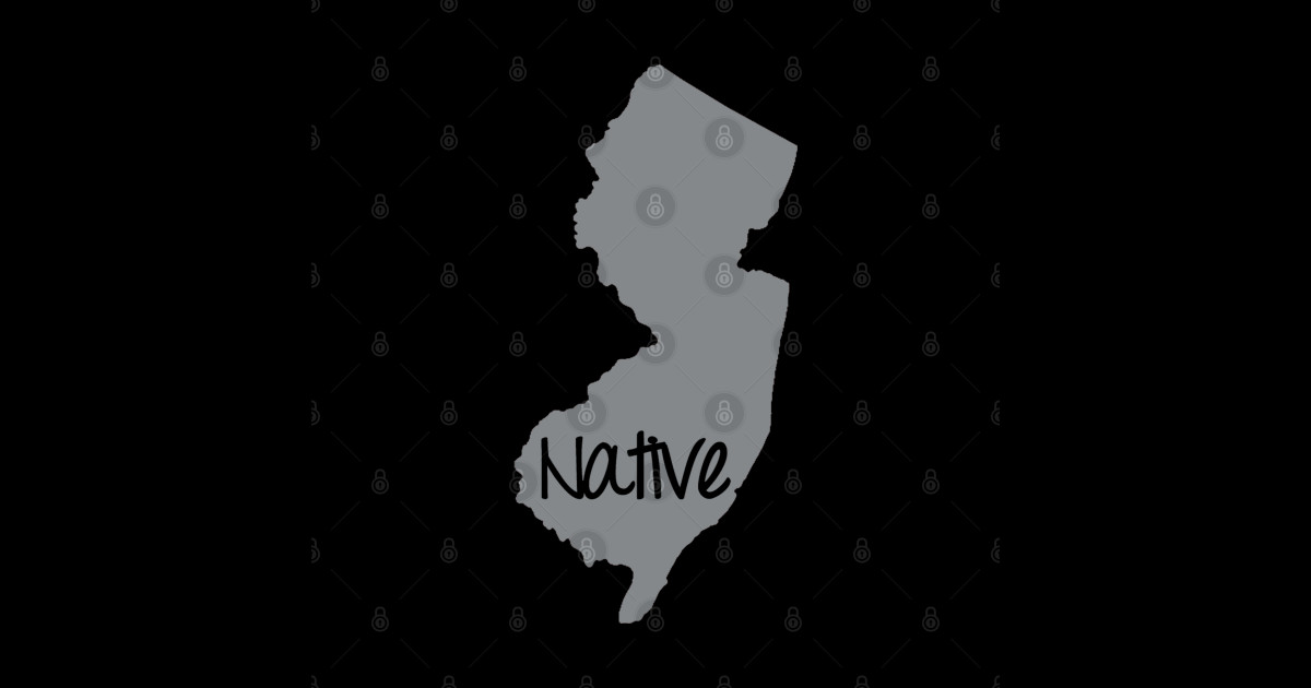 New Jersey Native NJ Pride - New Jersey - Sticker | TeePublic