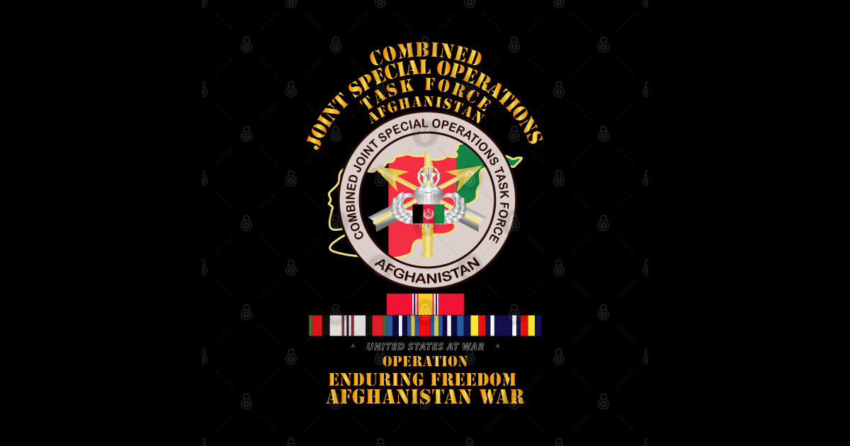 Combined Joint Special Operations Task Force - OEF - Afghanistan w SVC ...