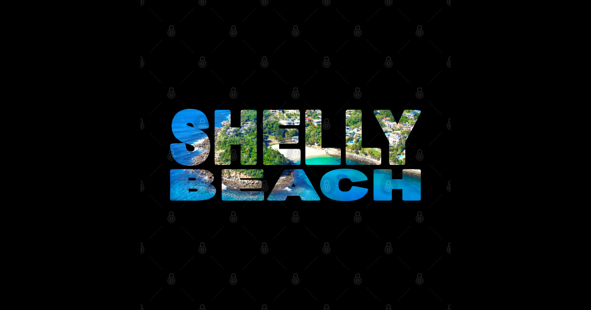 SHELLY BEACH - Manly Sydney Australia Aerial View - Shelly Beach ...