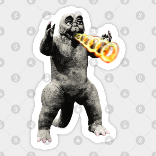 Baby Godzilla Minya Minilla - Godzilla - Sticker