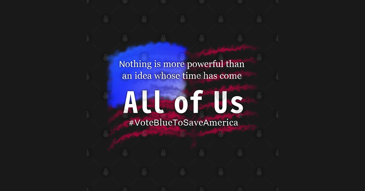 Vote Blue to Save America - Vote Blue - T-Shirt | TeePublic
