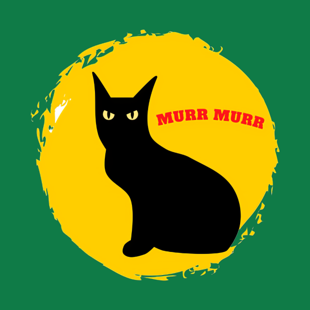Murr murr funny cat - Cat Pun - T-Shirt | TeePublic