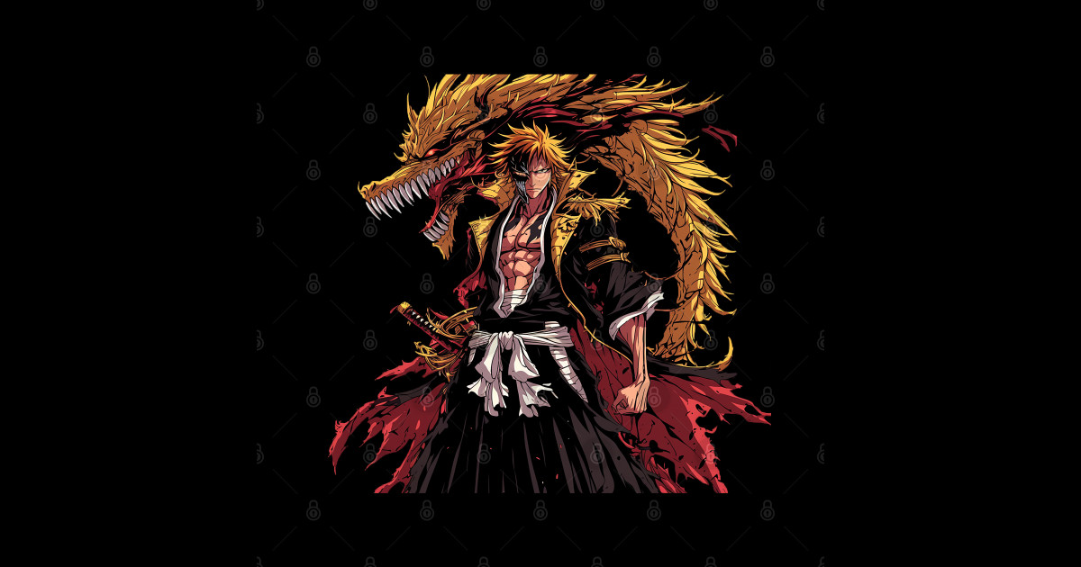 Kurosaki Ichigo - Ichigo Kurosaki - Sticker | TeePublic