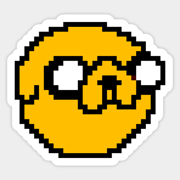 Jake Adventure Time - Adventuretime - Sticker | TeePublic