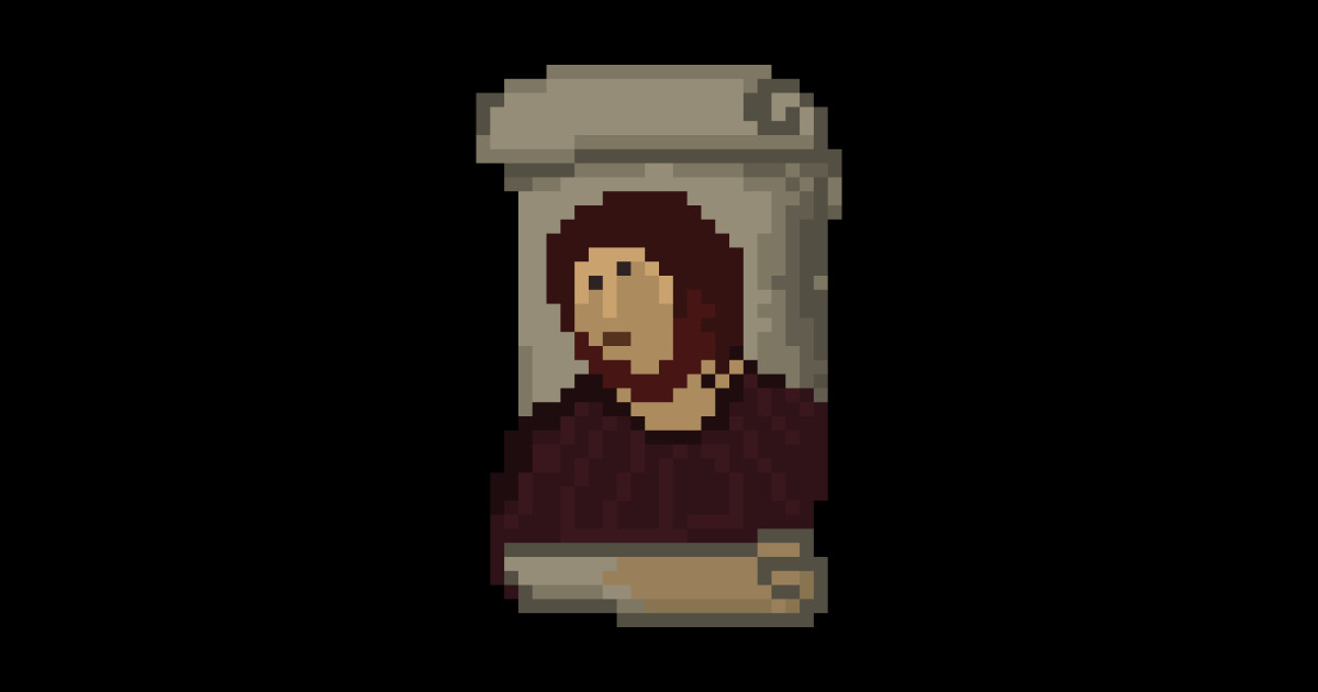 Ecce Pixel - Pixel Art - Sticker | TeePublic