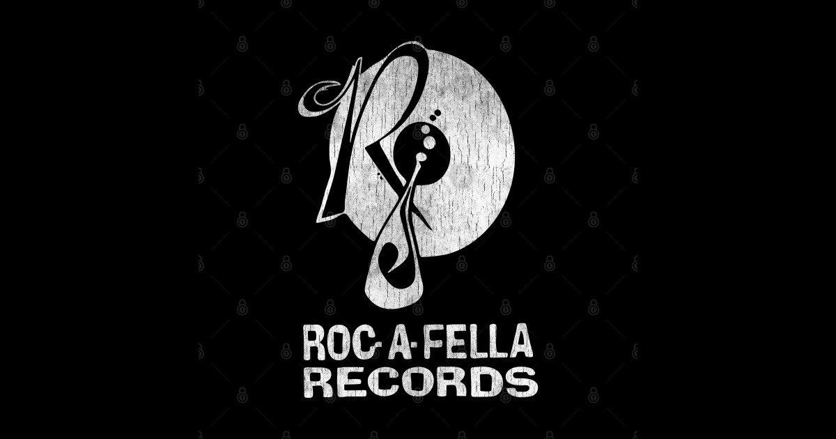 Roc-A-Fella Records - Defunct Record Label - Sticker | TeePublic