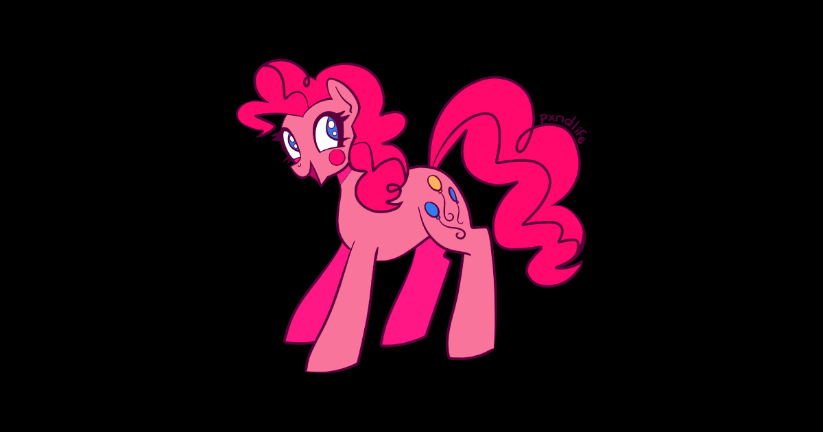 Pinkie - Pinkie Pie - Sticker | TeePublic