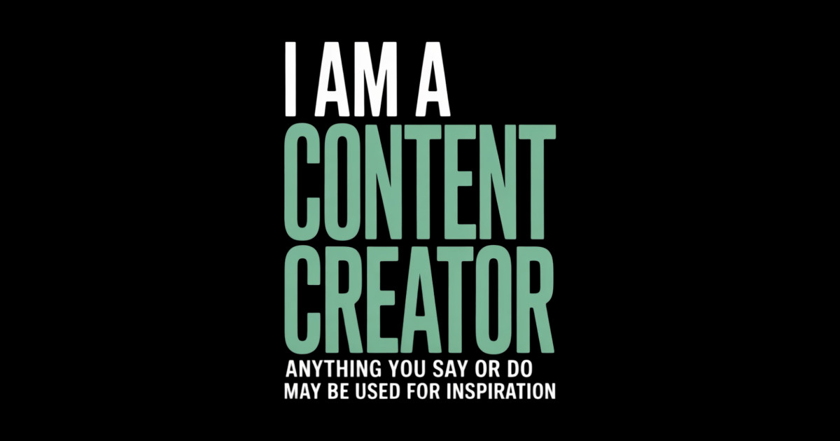 Content Creator blogger vlogger influencer Creator - Content Creator ...