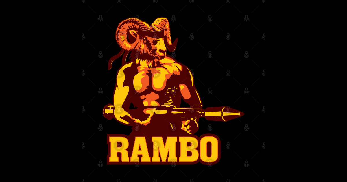 Rambo - Rambo - Sticker | TeePublic