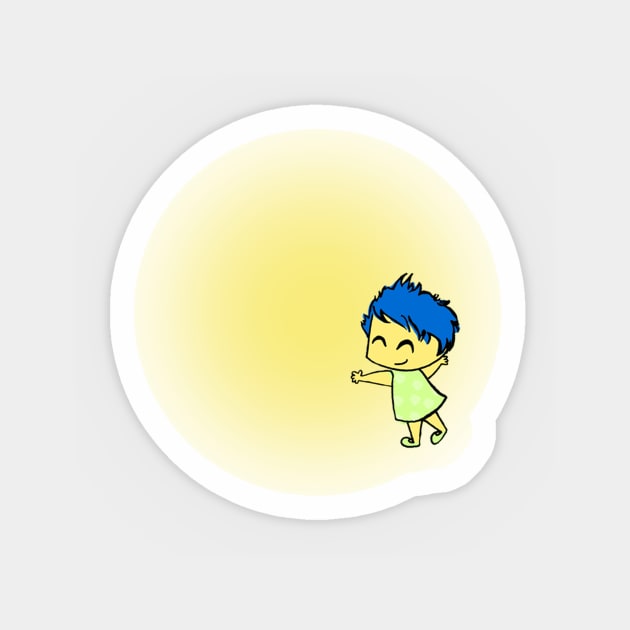 INSIDE OUT - JOY - Inside Out Movie - Sticker | TeePublic