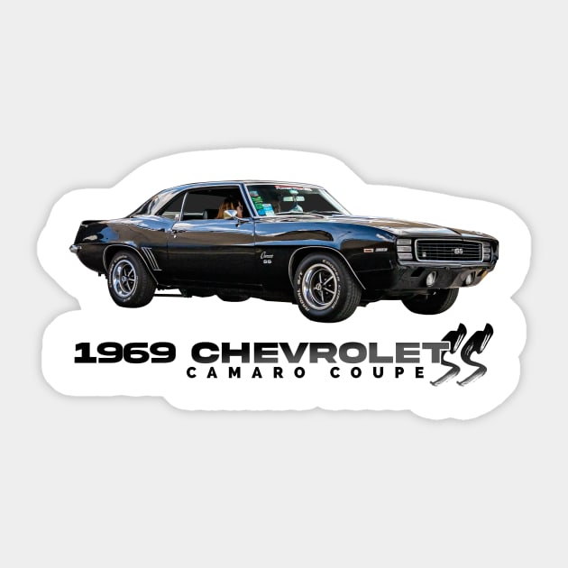 1969 Chevrolet Camaro SS Coupe - 1969 Chevrolet Camaro Ss - Sticker ...
