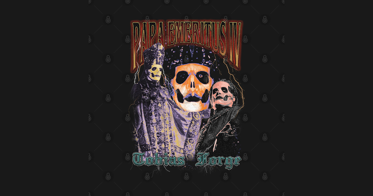 Papa Emeritus IV bootleg vintage 90s - Ghost Band - T-Shirt | TeePublic