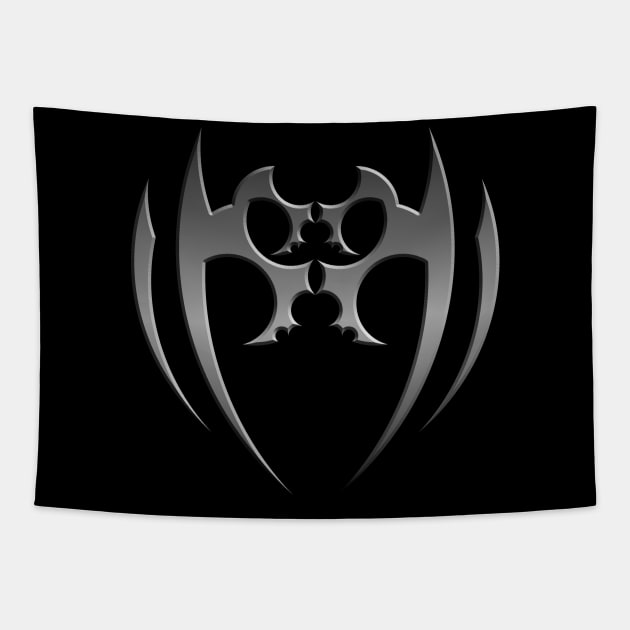 The Weirdest Emblem #7 - Super Badass Hero - Tapestry | TeePublic