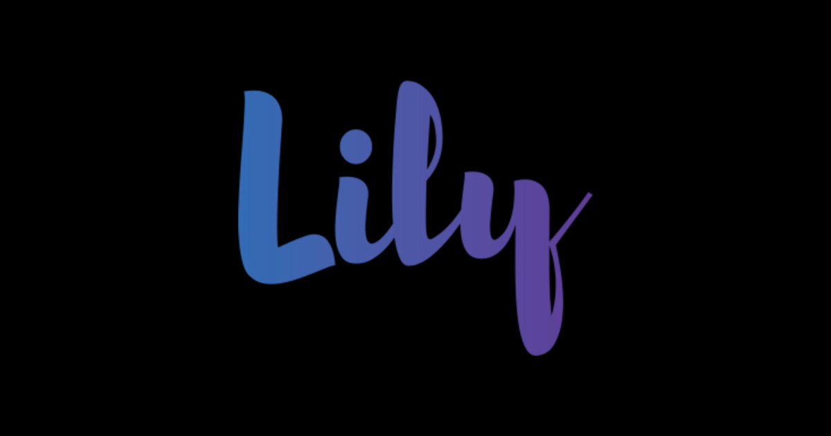 Lily - Name - Sticker | TeePublic