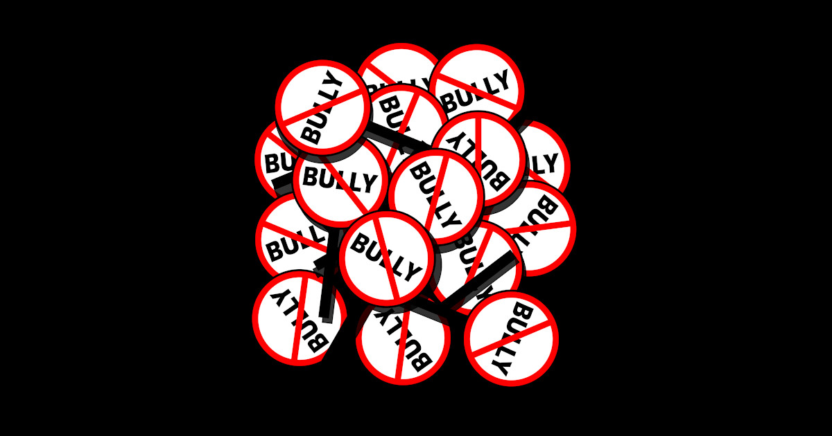 No Bully sign - No Bully - Sticker | TeePublic