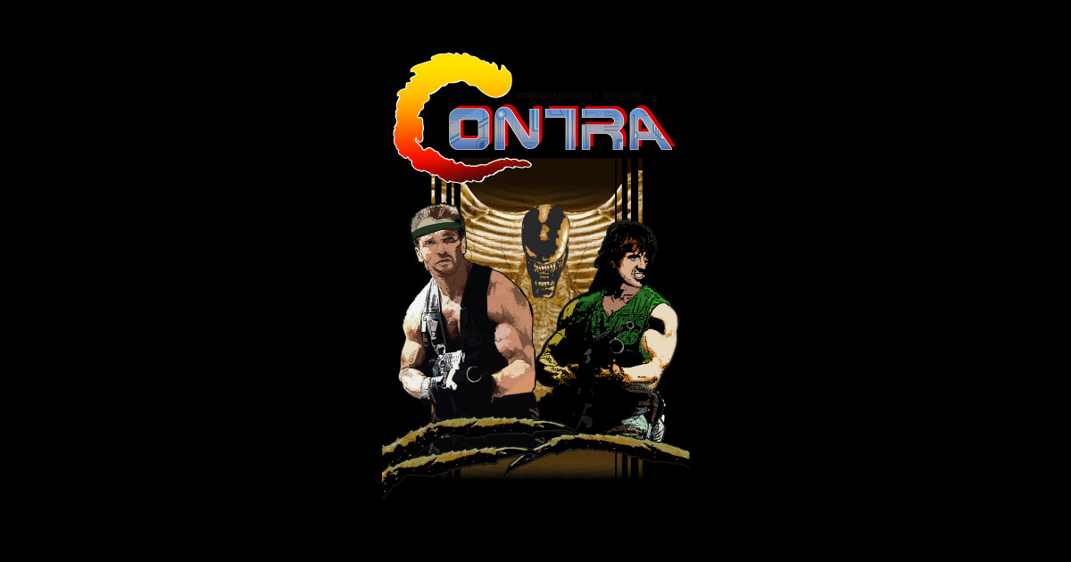 Contra Movie Poster - Contra - Posters and Art Prints | TeePublic