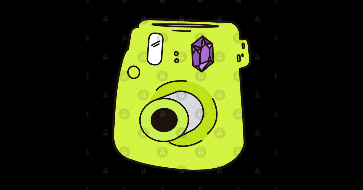 Insta camera - Camera - Pin | TeePublic