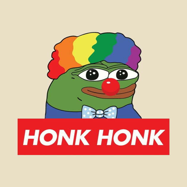 Honk Pepe - Meme Bird Honkler Funny Animal Resist - T-Shirt | TeePublic