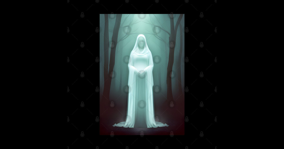 Ethereal Enigma: Mysterious Ghostcore Aura - Ghostcore - Sticker ...