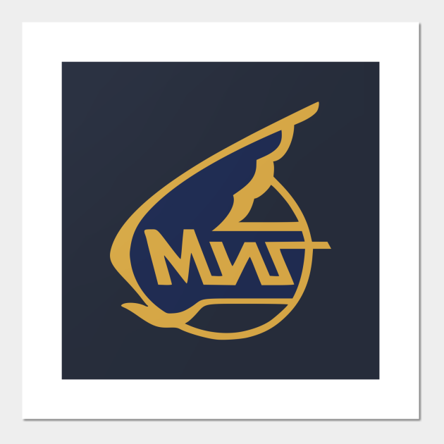 Mikoyan Gurevich Logo - Mig Fighter Plane - Posters and Art Prints ...