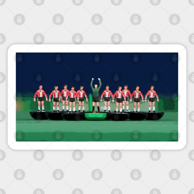 Southampton subbuteo football team 1980s - Southampton - Sticker ...