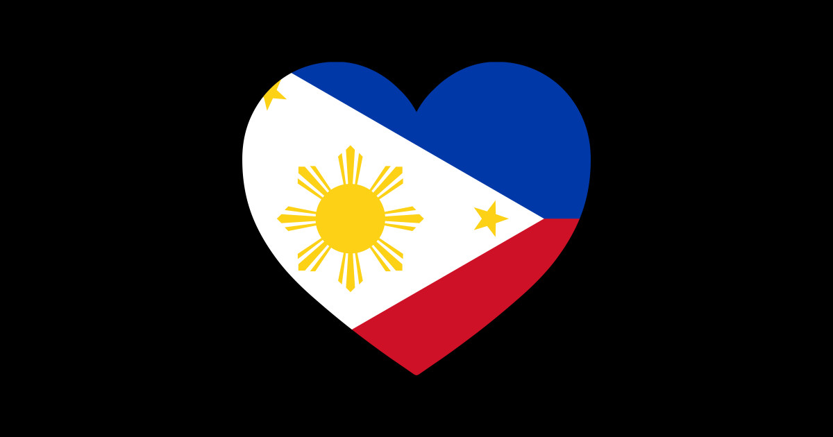 Heart - Philippines - Philippines - Sticker | TeePublic
