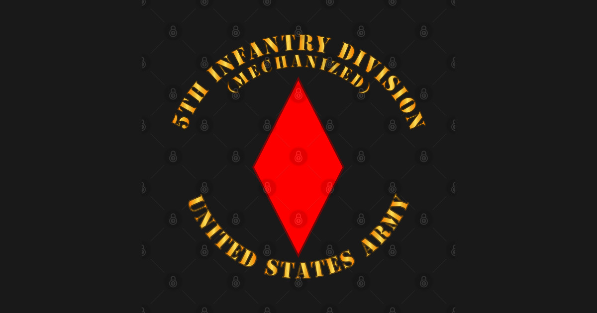 5th Infantry Division - US Army - 5th Infantry Division Us Army - T ...