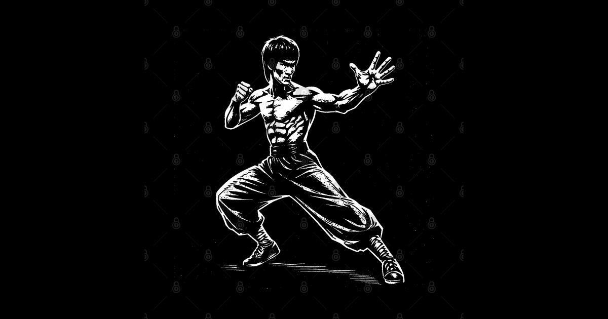 bruce lee - Bruce Lee - Sticker | TeePublic