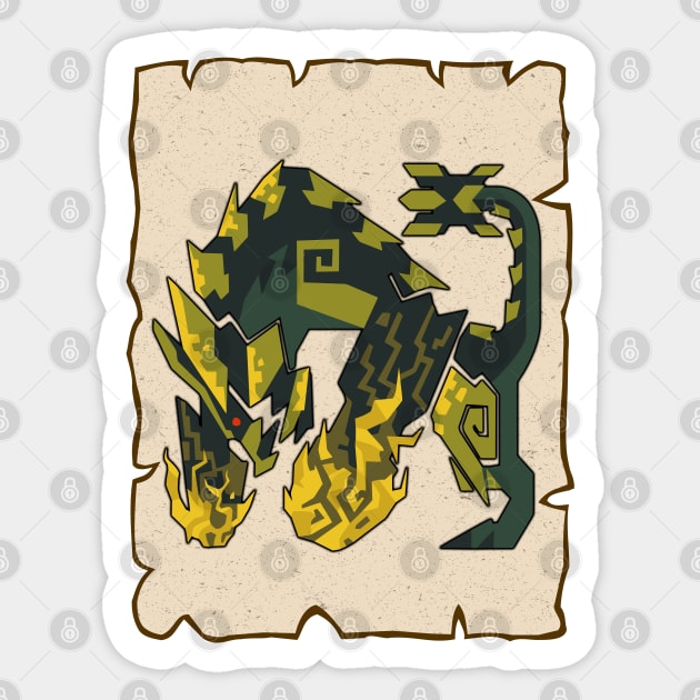 Raging Brachydios Quest! - Monster Hunter World Iceborne - Sticker ...