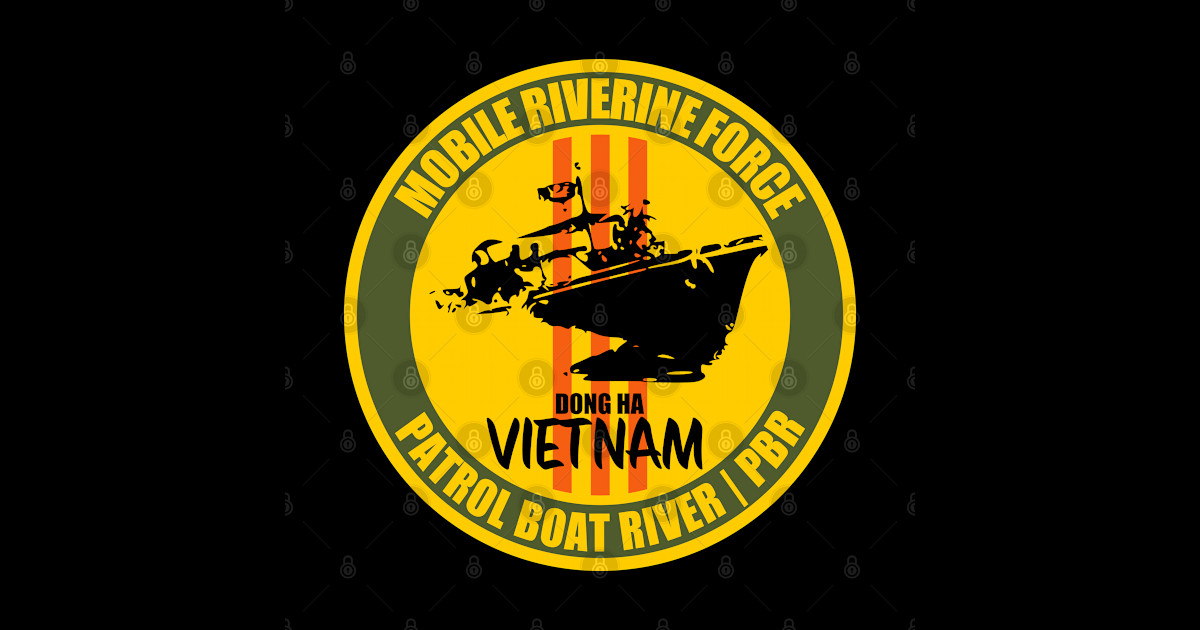 PBR Patrol Boat River - Dong Ha Vietnam - Vietnam Patrol Boat - Sticker ...
