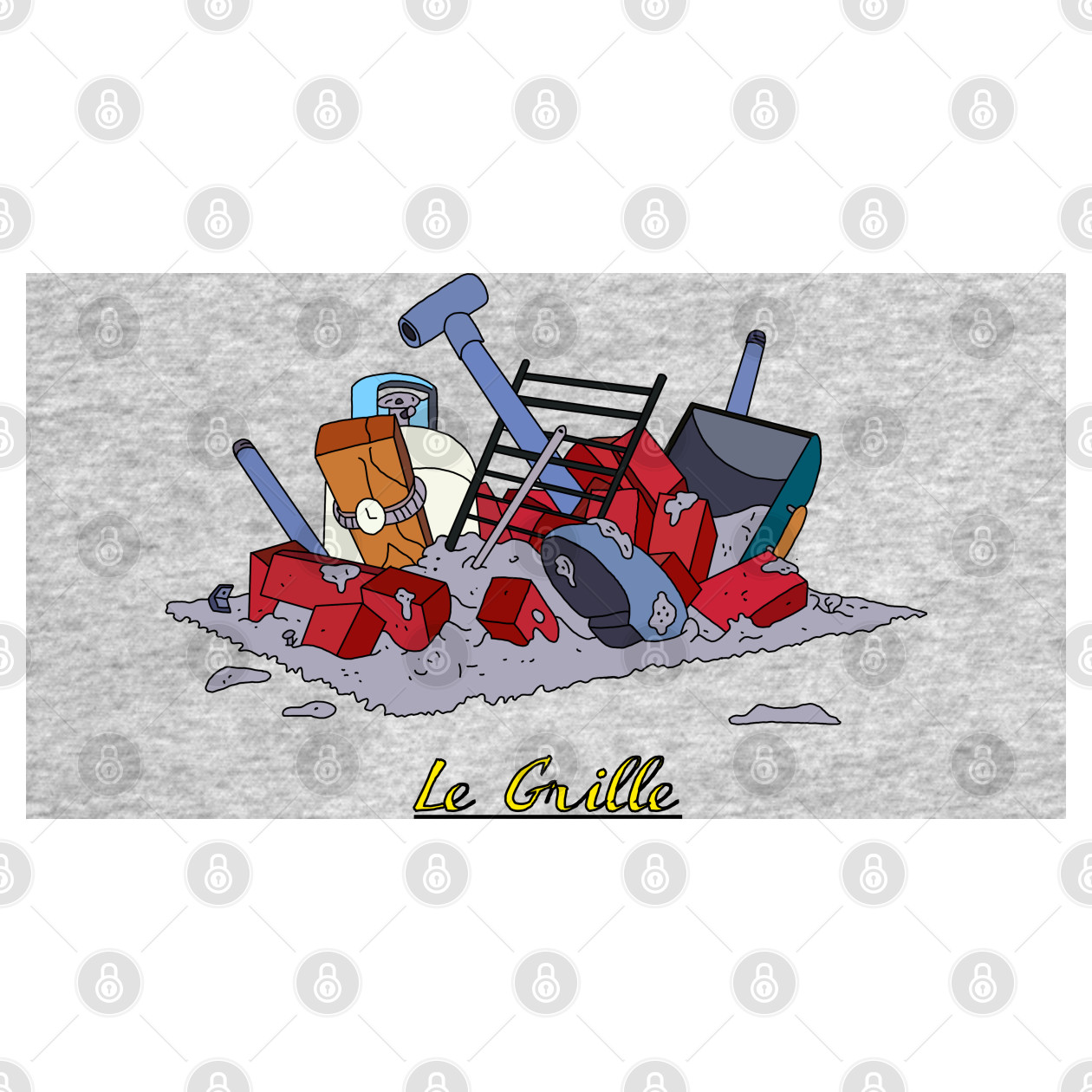 Le Grille - Simpsons - Baseball T-Shirt | TeePublic